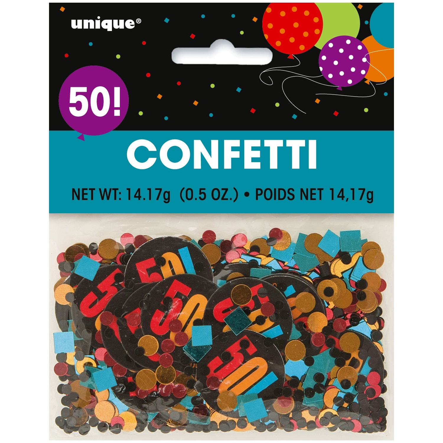 Birthday Cheer 50th Birthday Confetti/Table Scatters - Discount Party ...