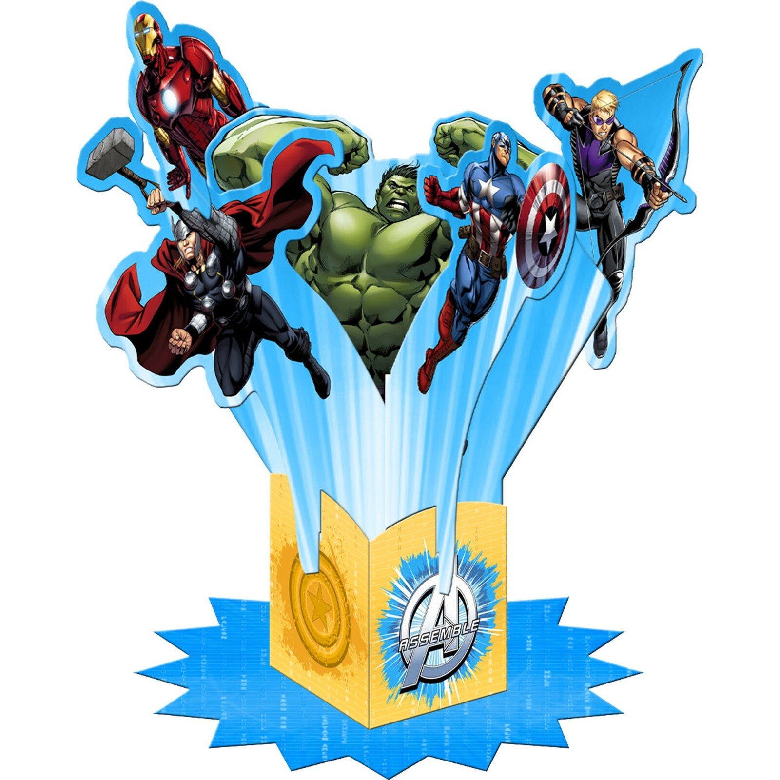 Avengers Assemble Table Centrepiece - Discount Party Supplies