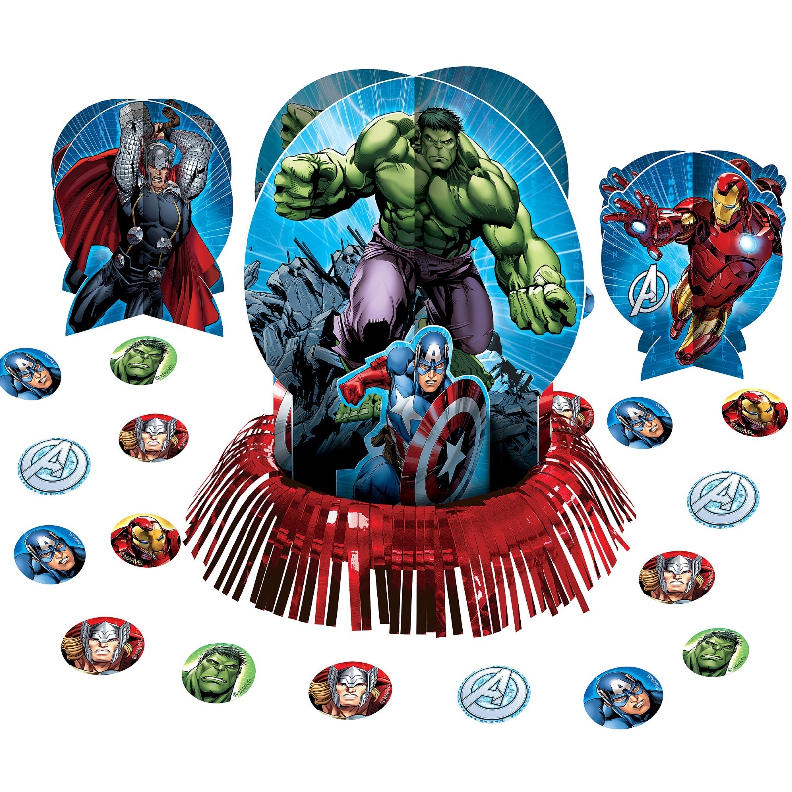 Avengers Assemble Table Decorating Kit - Discount Party Supplies