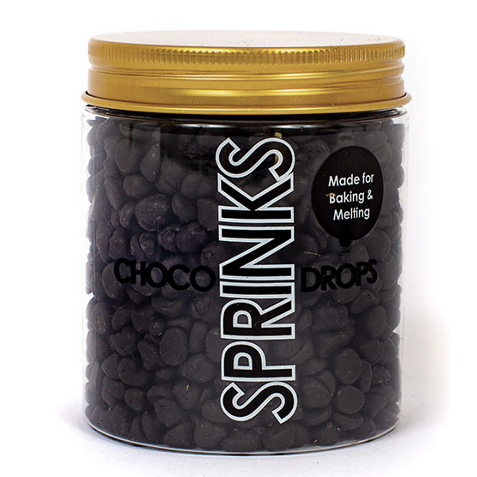 Sprinks Black Choco Drops (200g) - Discount Party Supplies