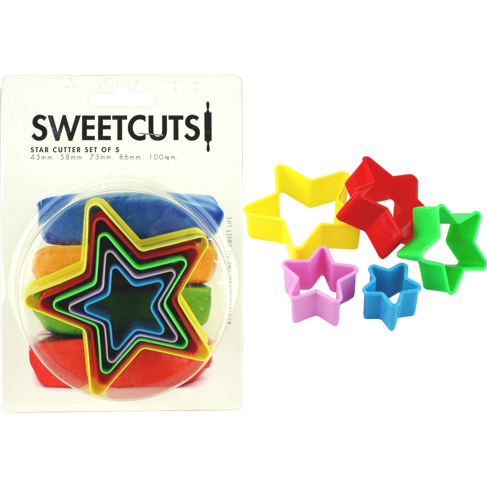 Star Cookie Cutter Set (5 Pieces) - Discount Party Supplies