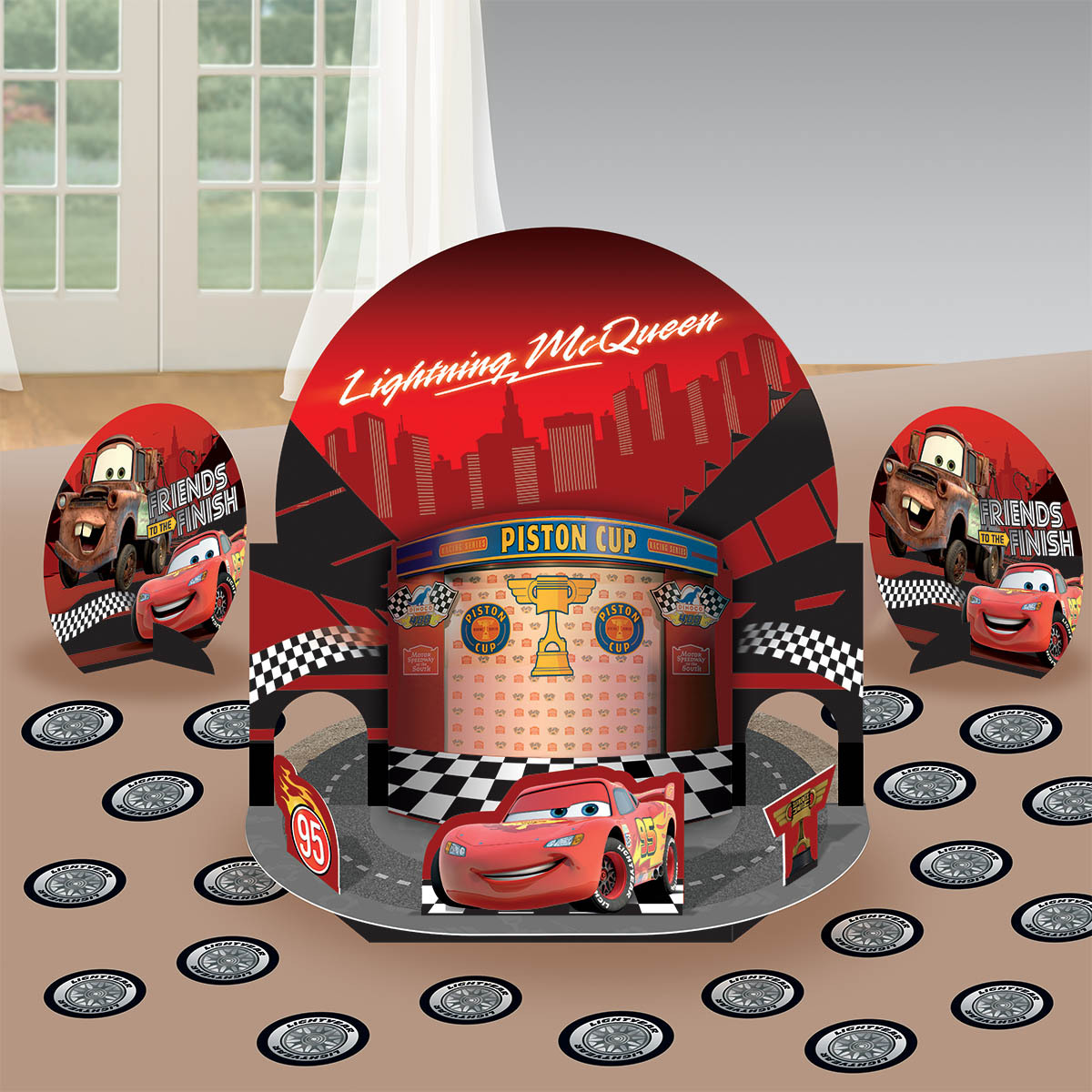 Cars Table Decorating Kit - Discount Party Supplies