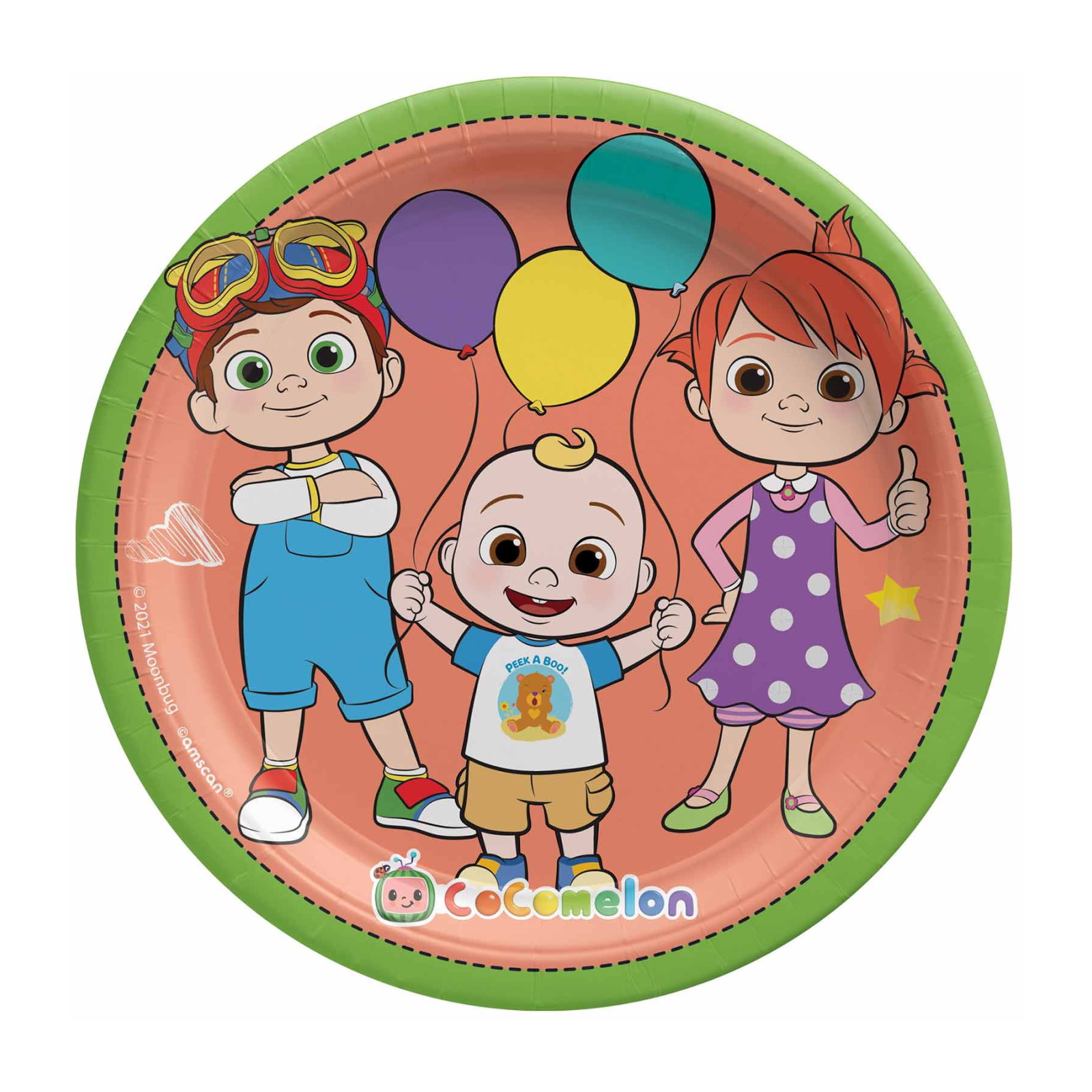 CoComelon Small Paper Plates (Pack of 8) | Cocomelon | Boys and Girls ...
