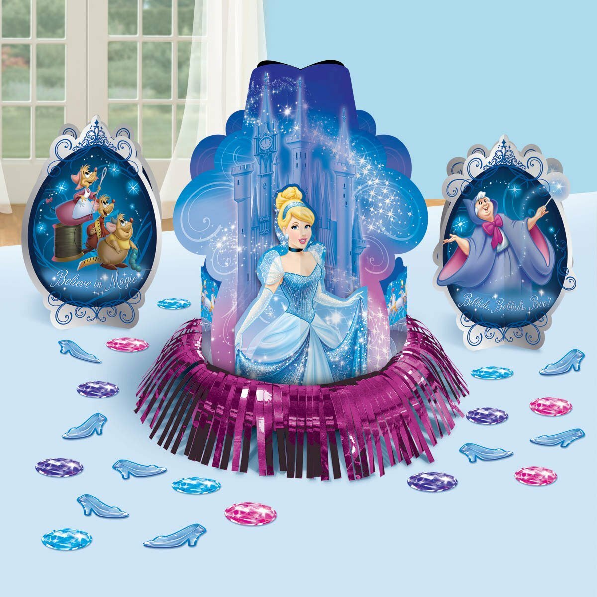 Cinderella Table Decorating Kit - Discount Party Supplies
