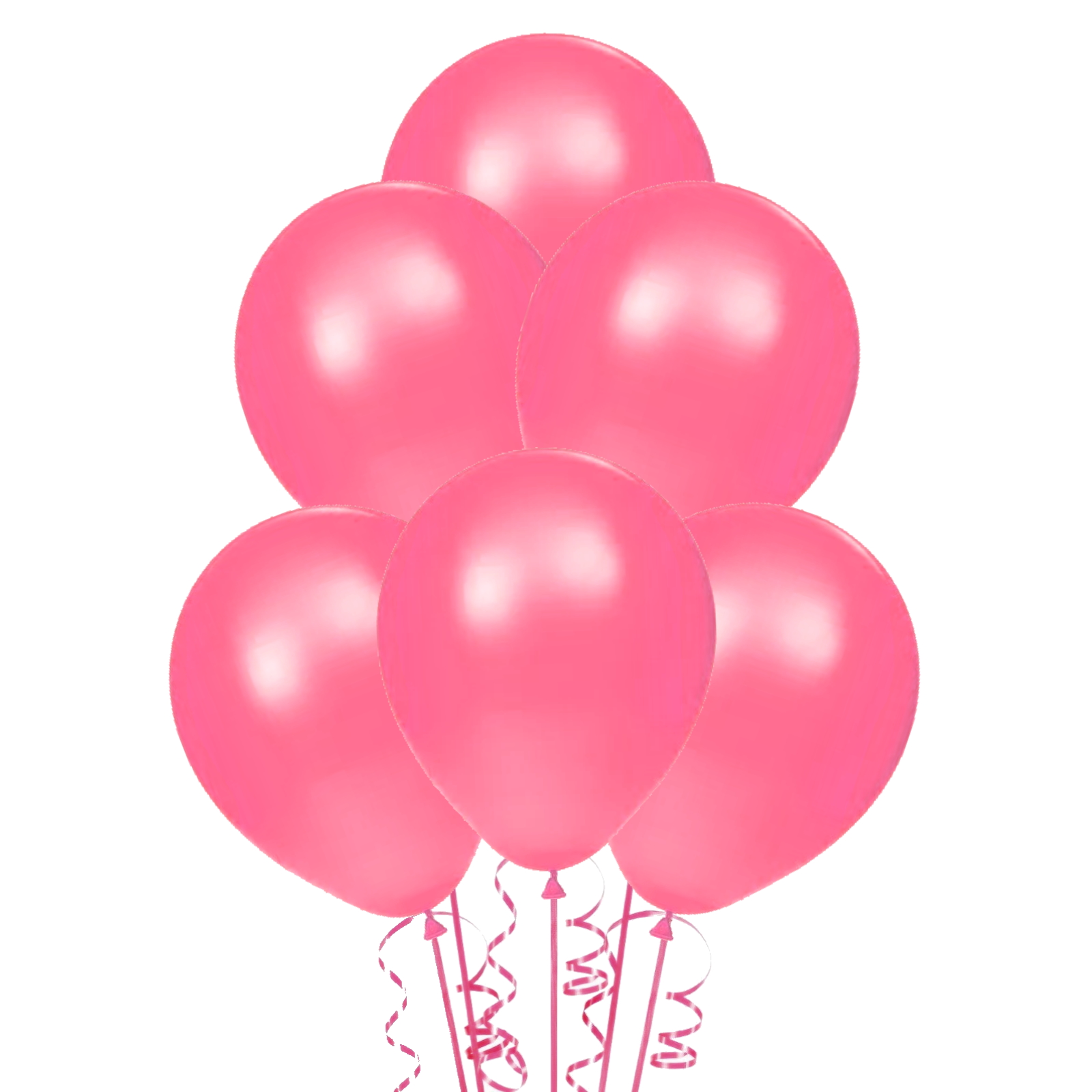 Hot Pink Party Balloons 25cm (Pack of 15) - Discount Party Supplies
