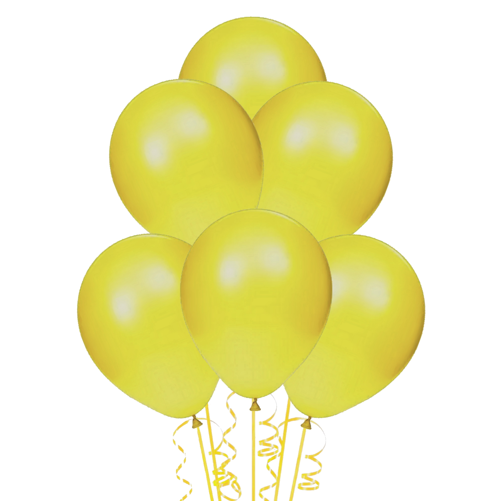 Yellow Party Balloons 25cm (Pack of 15) - Discount Party Supplies
