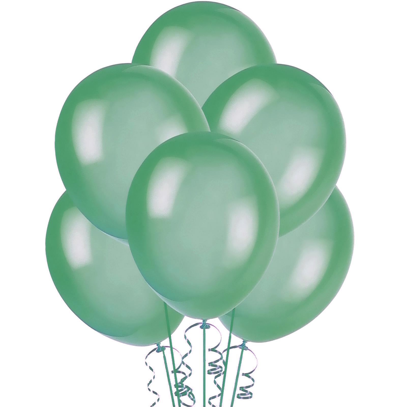 Hemlock Green Crystal Latex Round Balloons 30cm (Pack of 50) - Discount ...