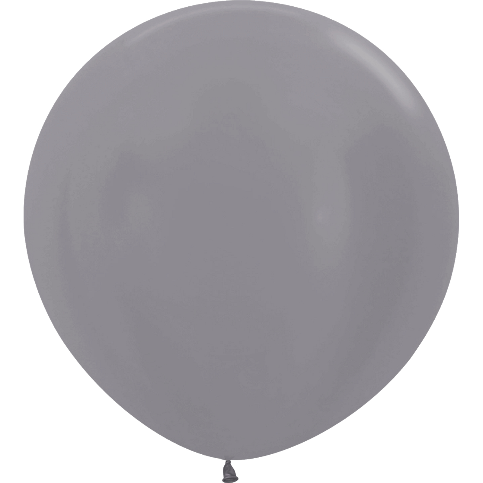 Five Star Jumbo 90cm Shimmer Grey Balloon Round - Discount Party Supplies