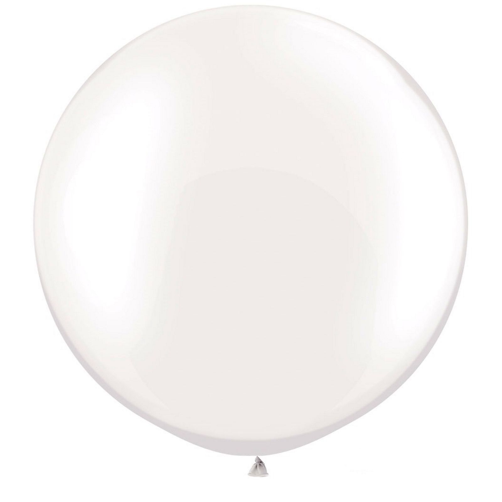 Jumbo 90cm White Balloon Round - Discount Party Supplies