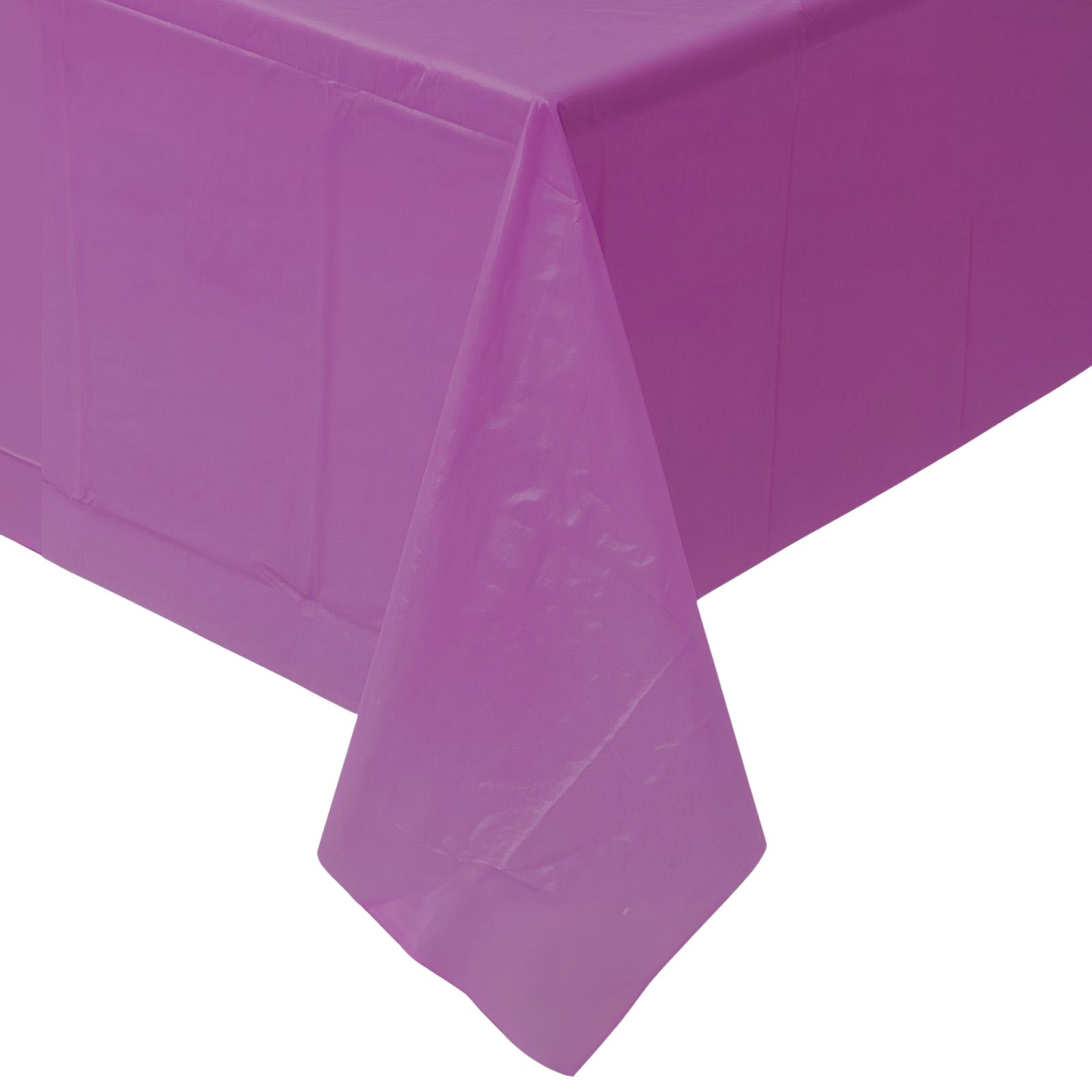 Violet Purple Rectangular Plastic Tablecloth - Discount Party Supplies