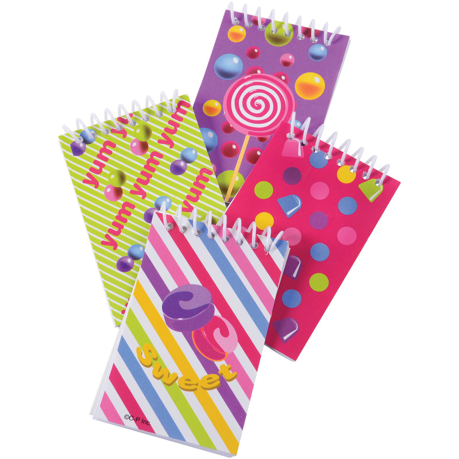 Candy Notepads (Pack of 8) | Candy Shoppe Party Supplies | Themed Party ...