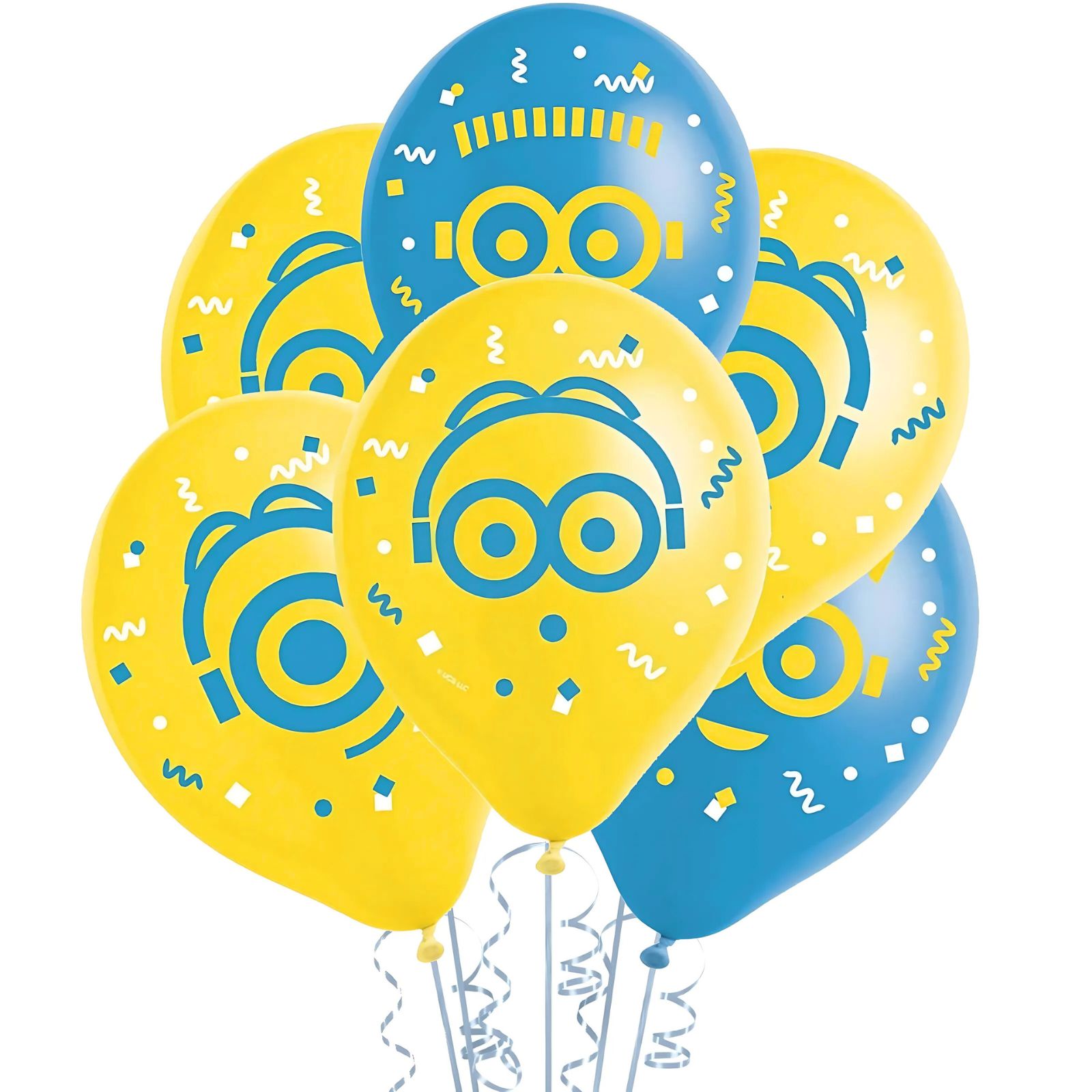 Minions Latex Balloons 30cm (Pack of 6) - Discount Party Supplies