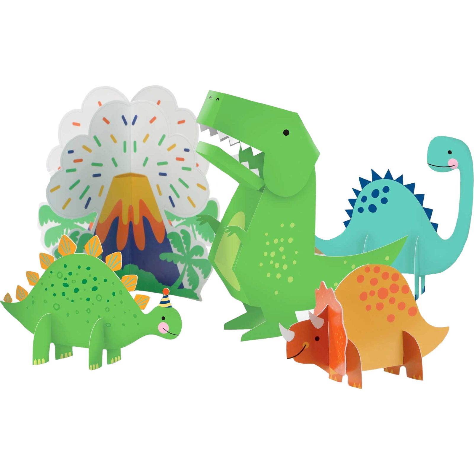 Dino-Mite Table Centrepiece Kit | Dino-Mite | Dinosaur Party Supplies ...