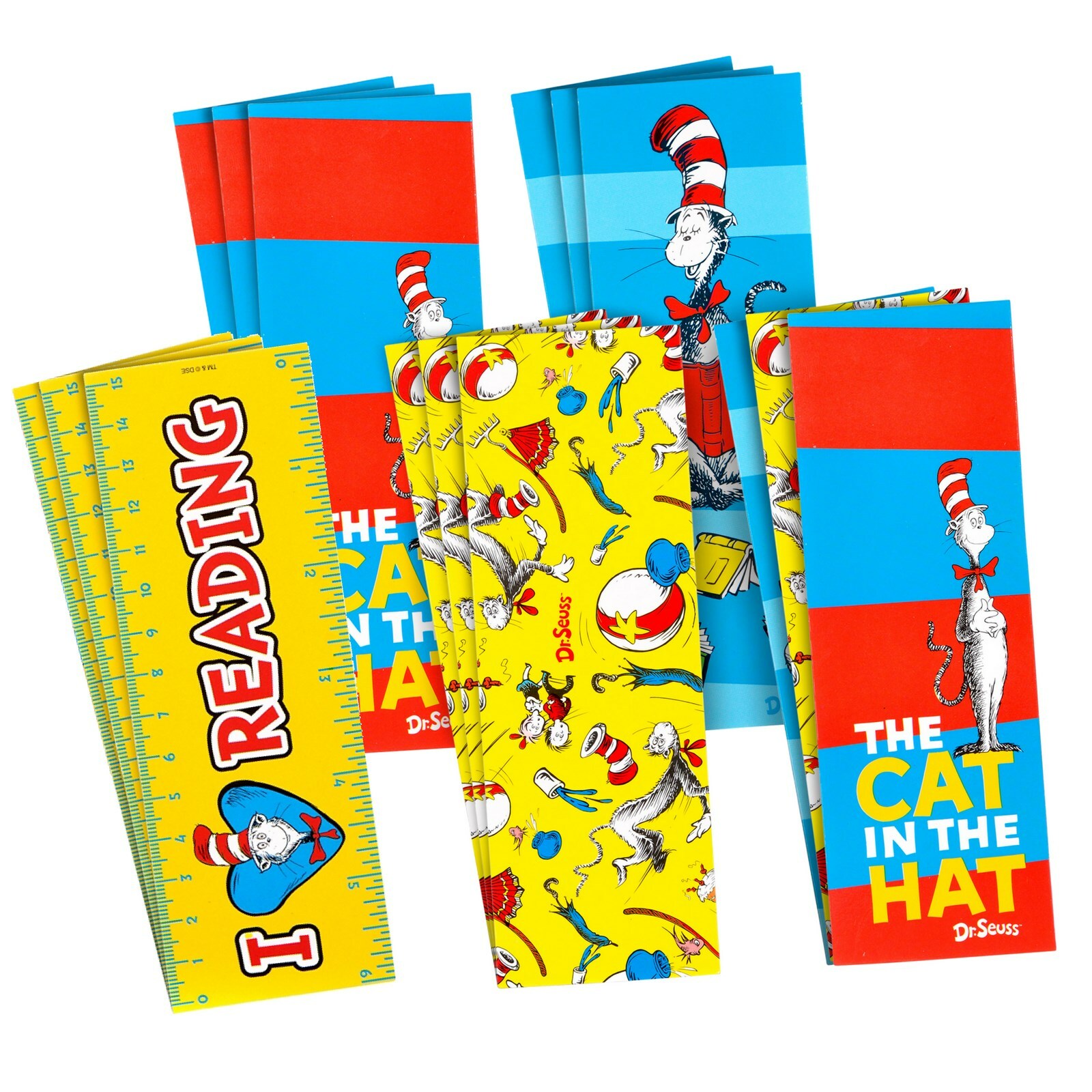 Dr Seuss Bookmarks (Pack of 12) - Discount Party Supplies