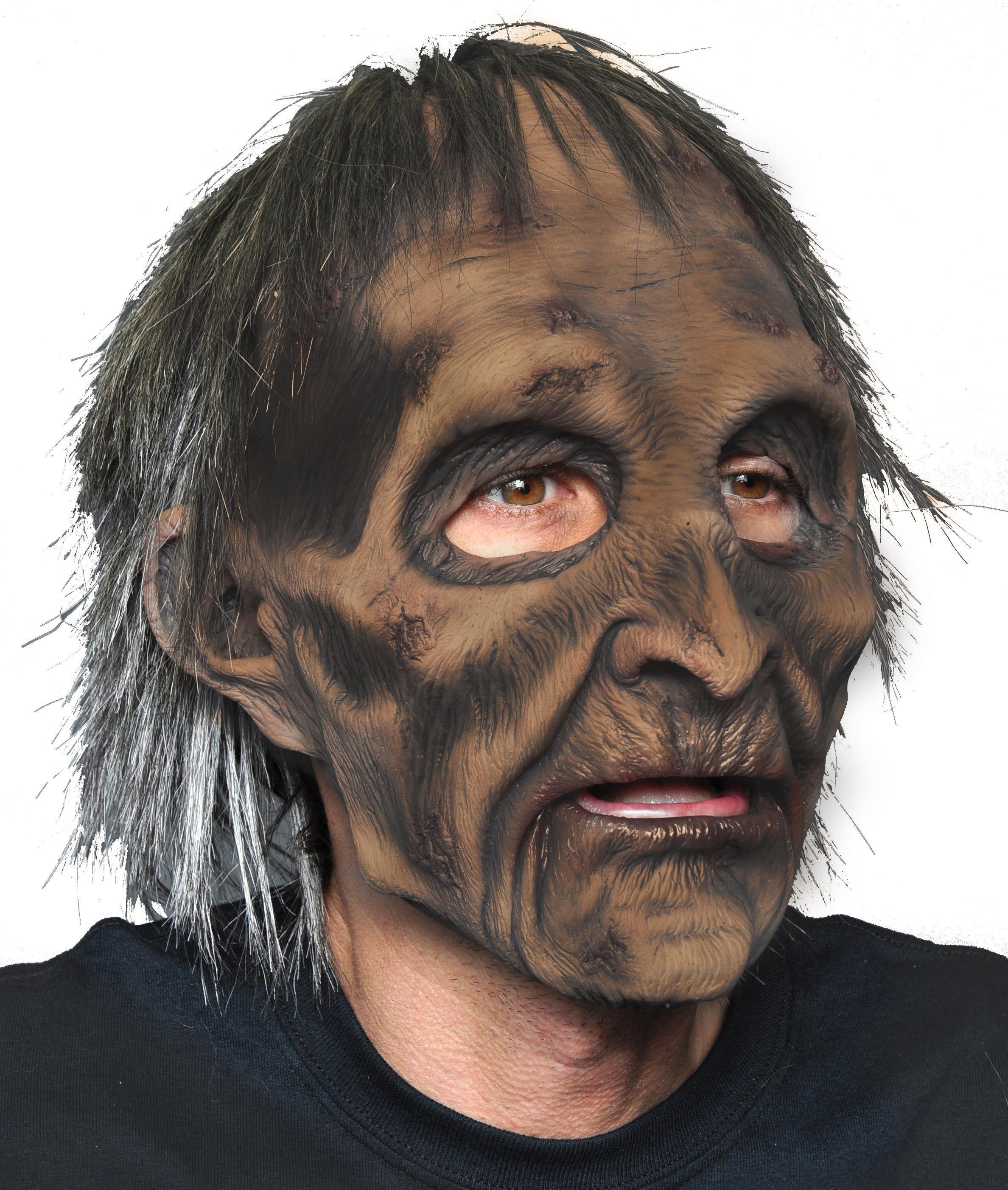 Exhumed Moving Mouth Overhead Zombie Adult Mask | Discount Party ...