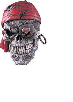 Pirate Skull Bandana Full Overhead Adult Mask | Discount Party Supplies ...