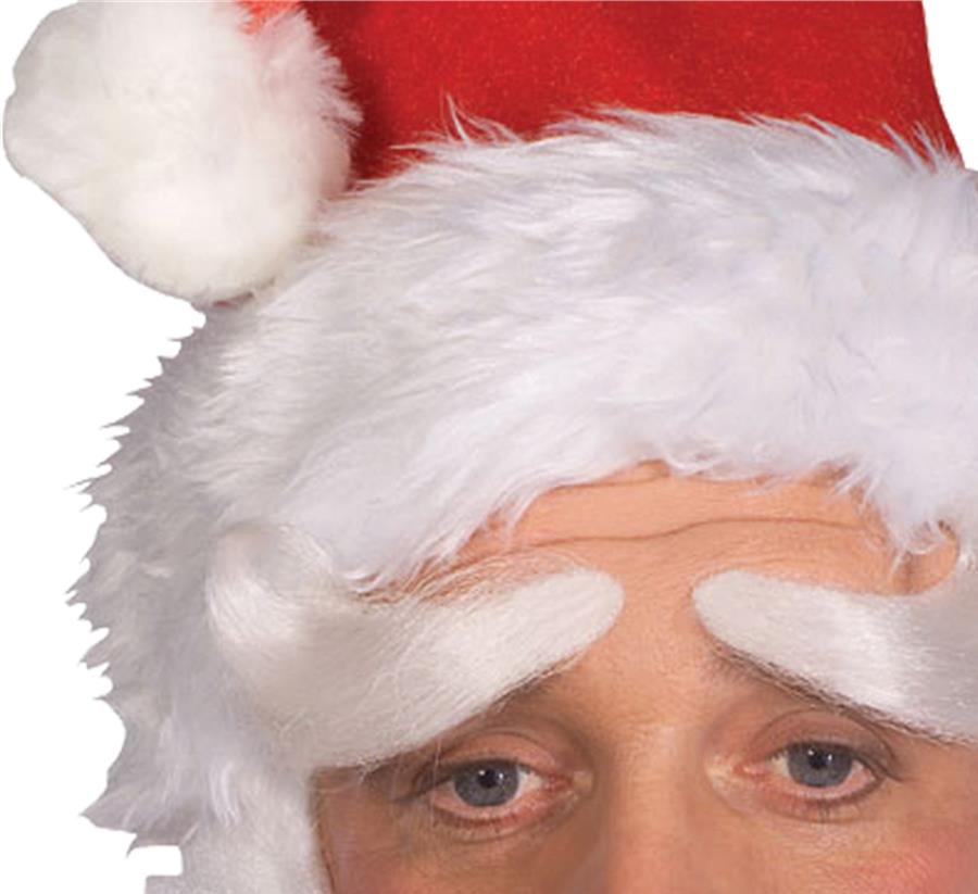 Santa Eyebrows Adult Costume Accessory | Discount Party Supplies ...