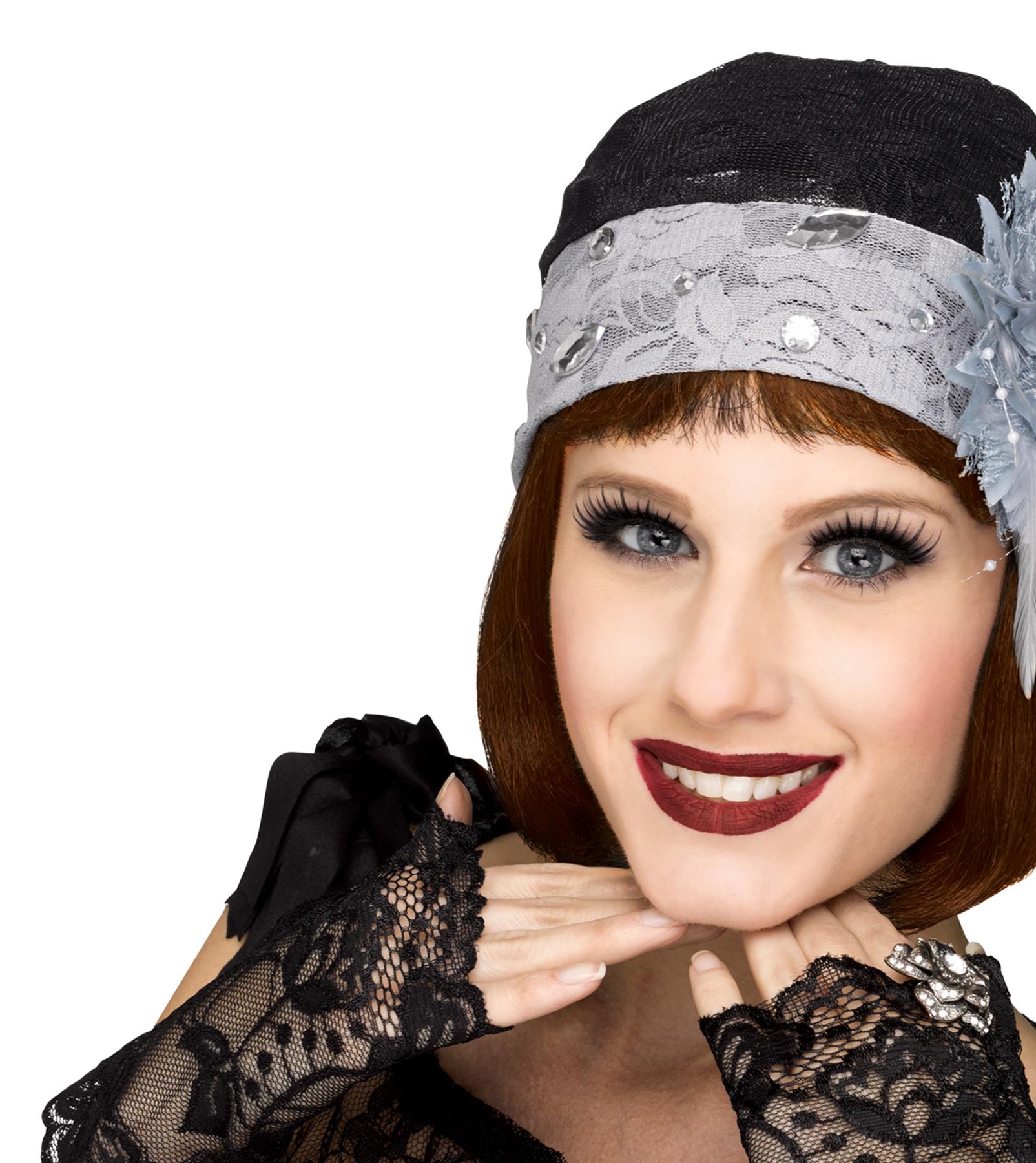 Flapper Cloche Adult Gloves - Discount Party Supplies