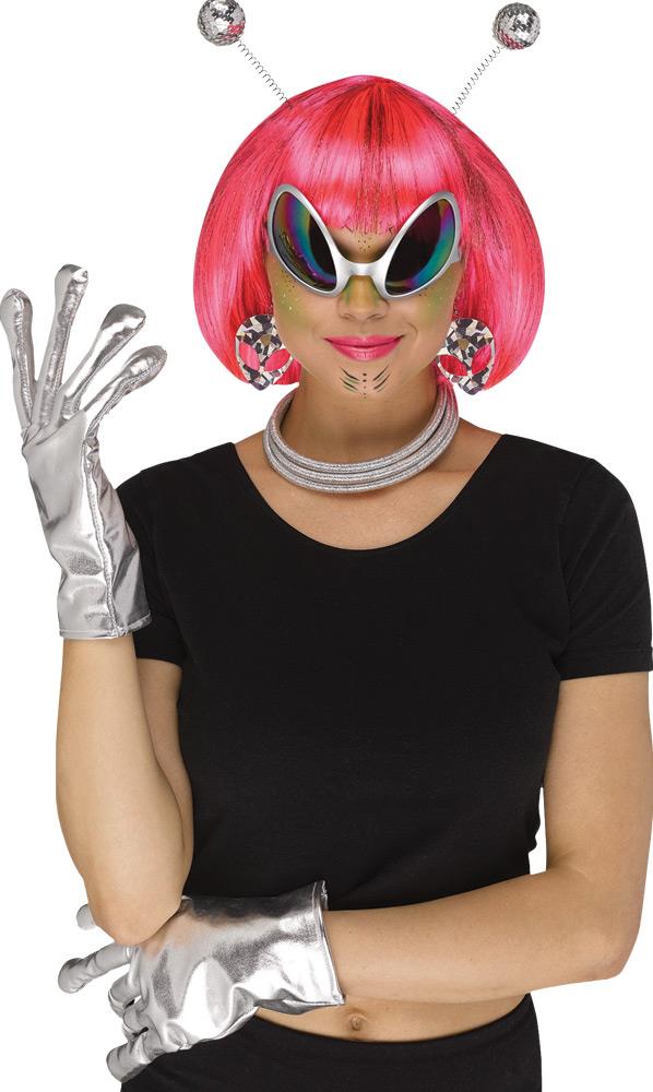 Silver Alien Instant Adult Costume Kit | Discount Party Supplies ...