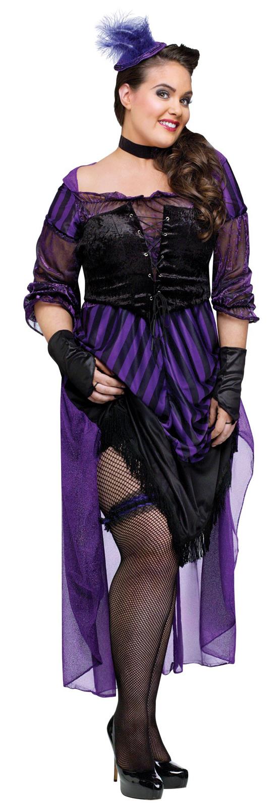 Lady Maverick Adult Plus Costume - Discount Party Supplies