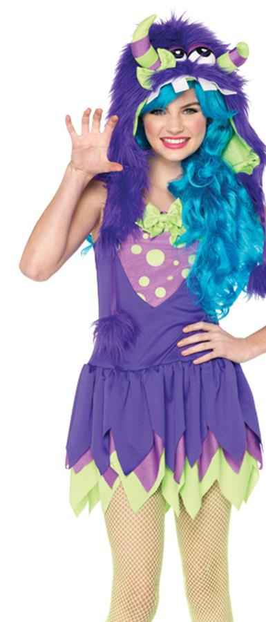 Gerty Growler Monster Teen Costume | Discount Party Supplies - Discount ...