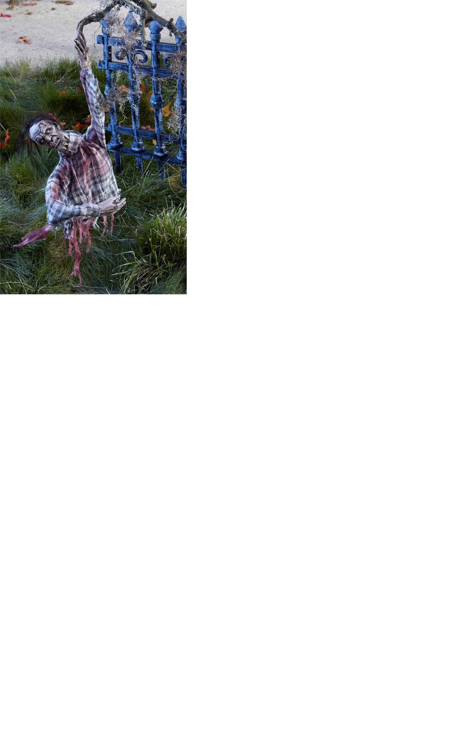 Hanging Ghoul Torso Animated Halloween Prop | Discount Party Supplies ...