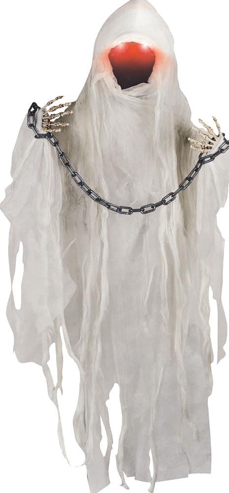 Faceless Chain Ghost Halloween Prop - Discount Party Supplies
