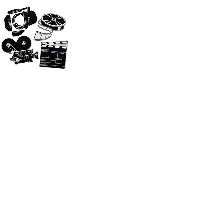 Movie Set Cutouts Decorations Pack of 4 | Discount Party Supplies ...