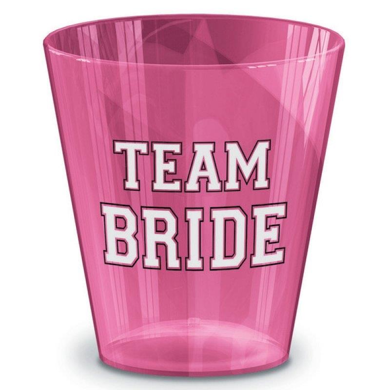 Team Bride Shot Glasses Pack of 40 | Discount Party Supplies - Discount ...
