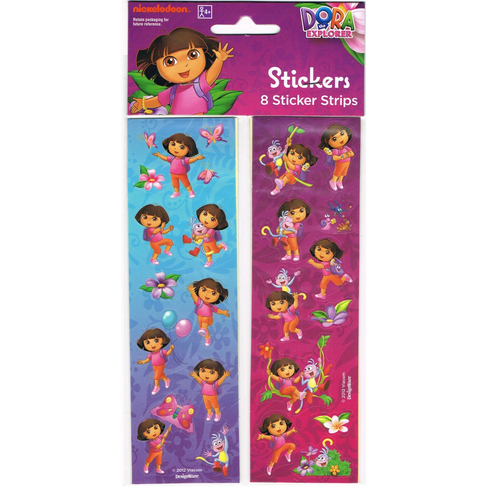 Dora The Explorer Stickers (8 Sheets) | Dora the Explorer | Girls ...