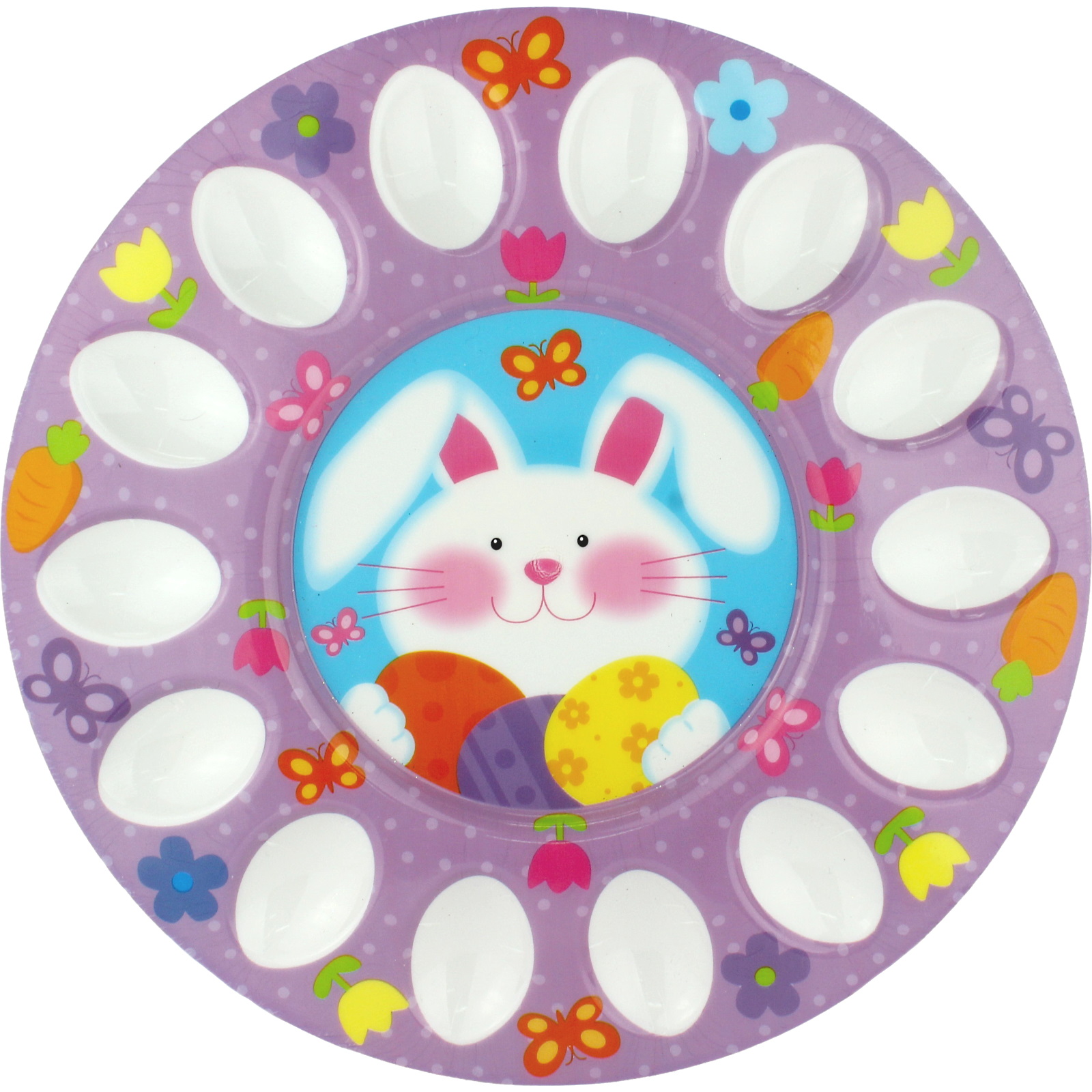 Easter Parade Plastic Egg Platter 27.5cm | Easter | Occasion & Event ...