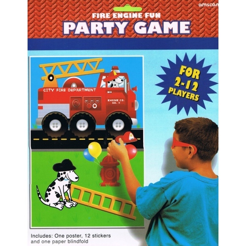 Fire Engine Fun Party Game - Discount Party Supplies