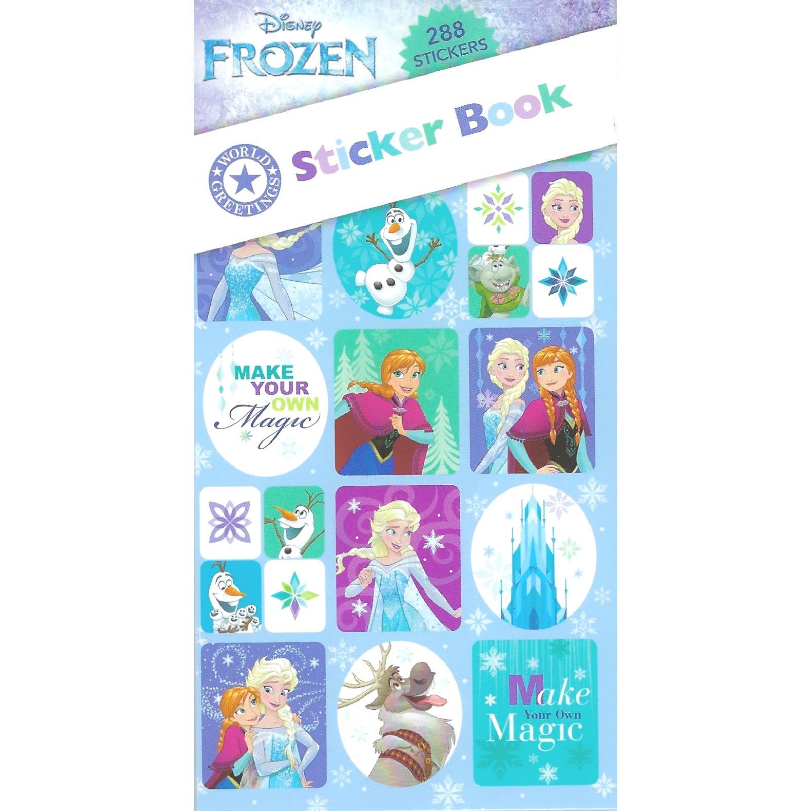 Frozen Sticker Book (12 Sheets) - Discount Party Supplies