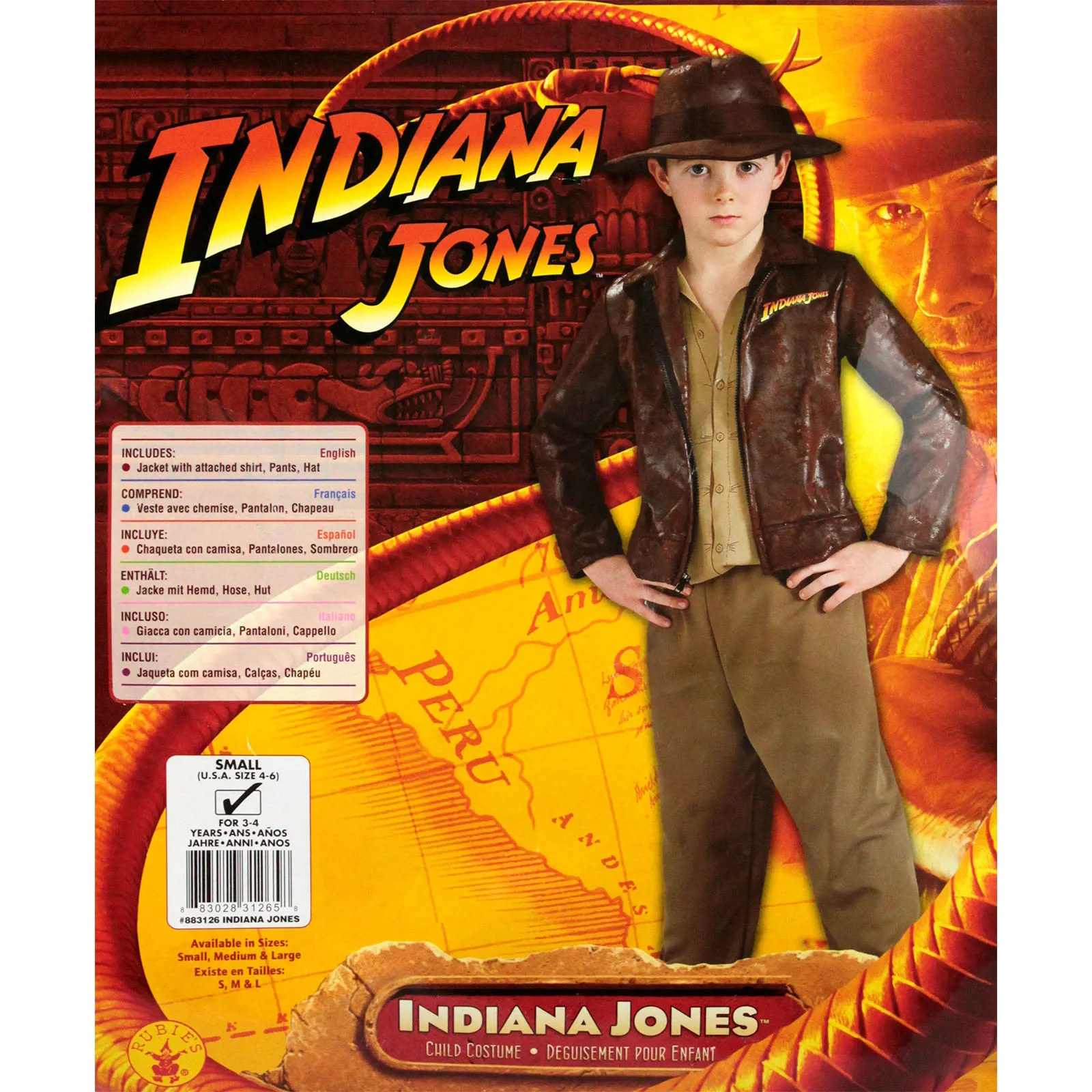 Indiana Jones Deluxe Child Costume | Boys Costumes | Kids Costumes ...