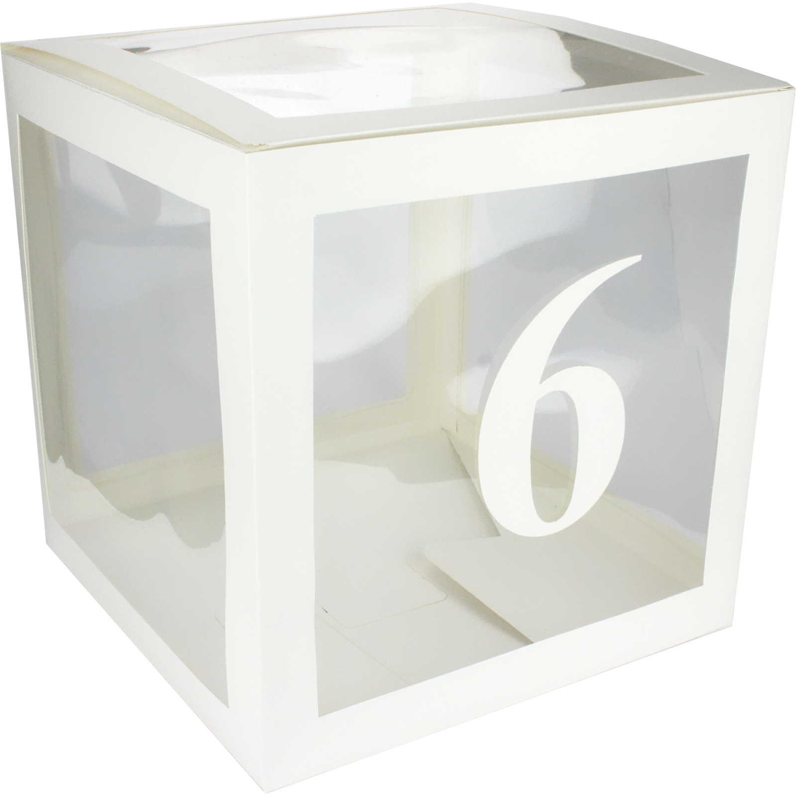 Balloon Box Number 6 (30cm) | Discount Party Supplies - Discount Party ...