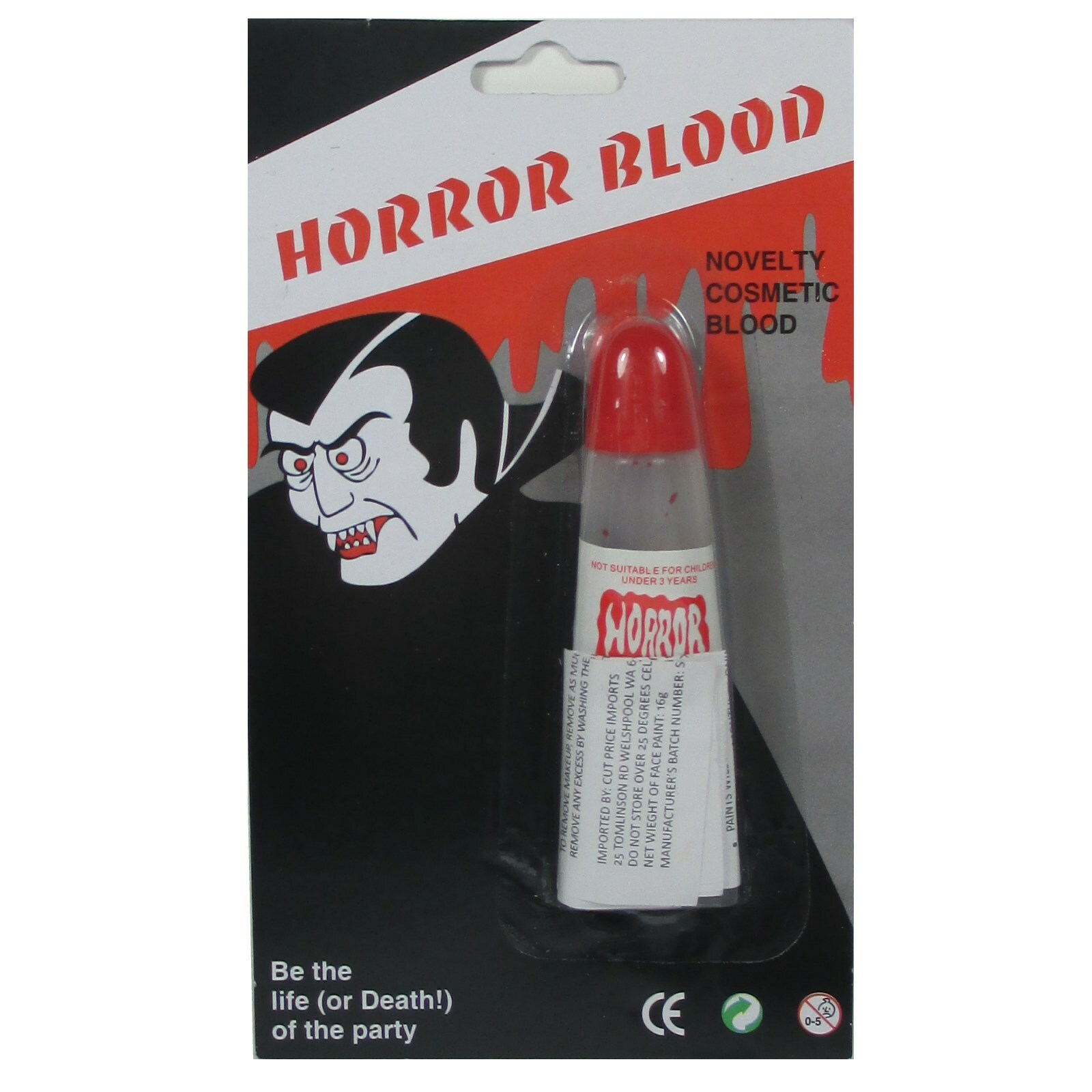 Fake Horror Blood - Discount Party Supplies