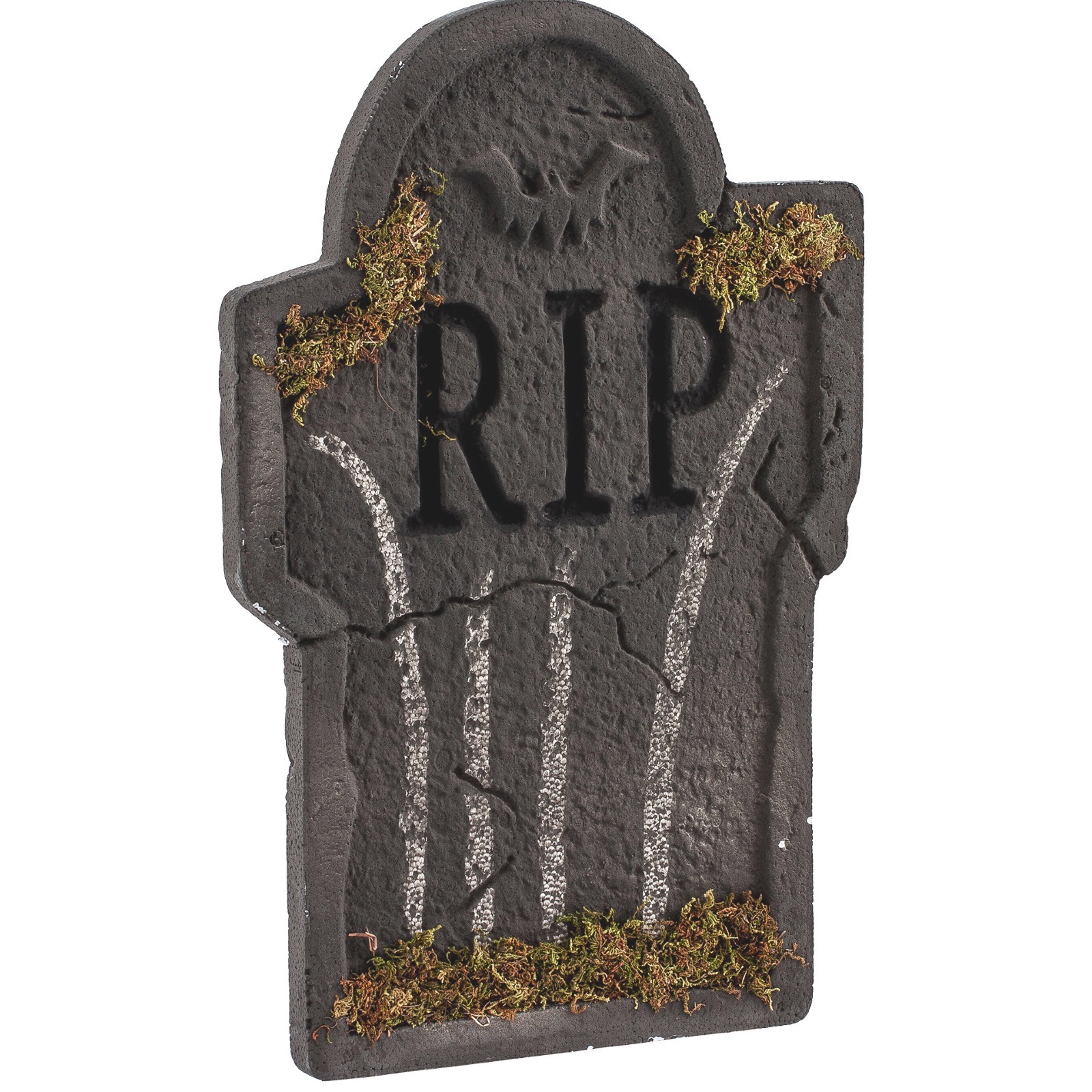 RIP Mossy Bat Tombstone - Discount Party Supplies