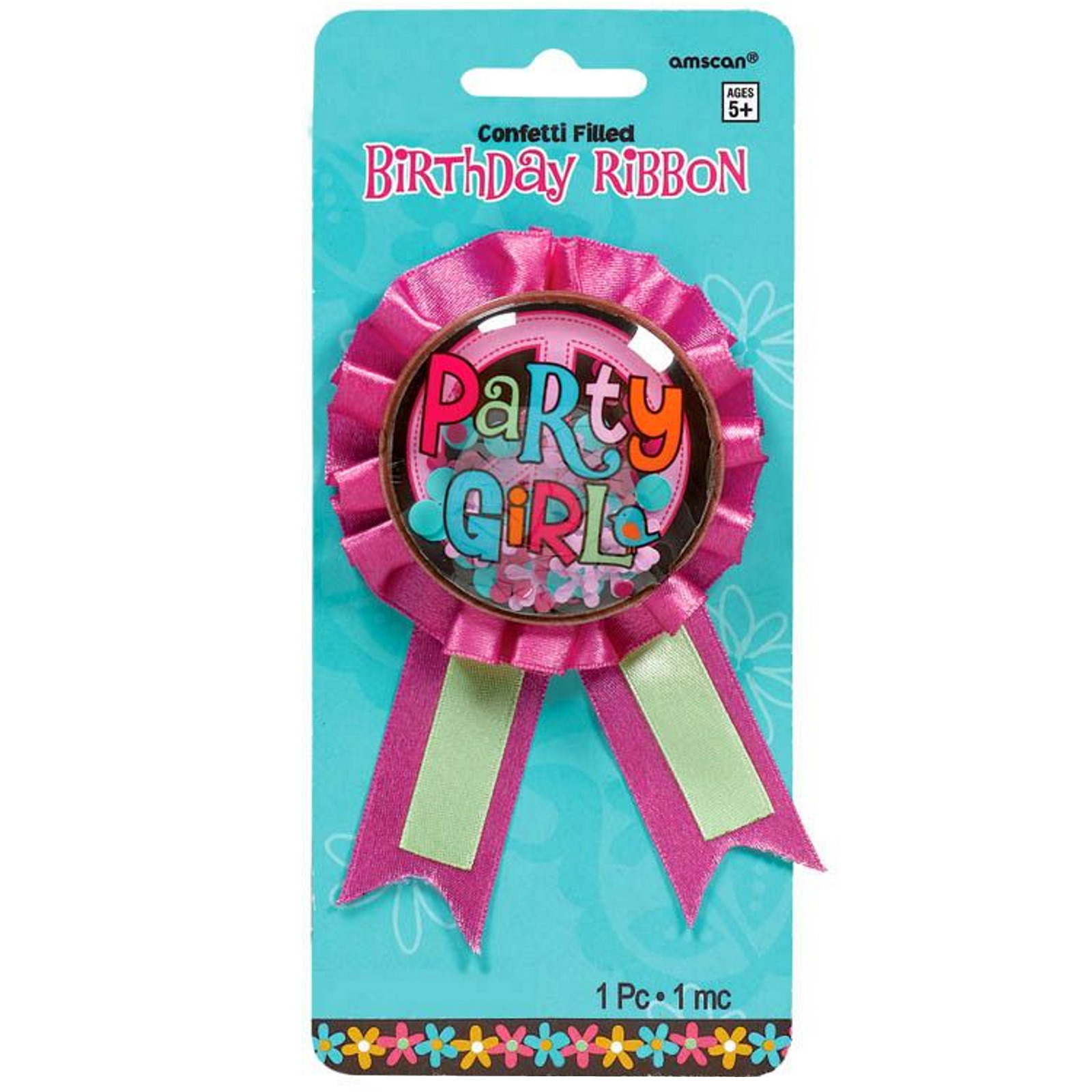Boho Hippie Chick Award Ribbon - Discount Party Supplies