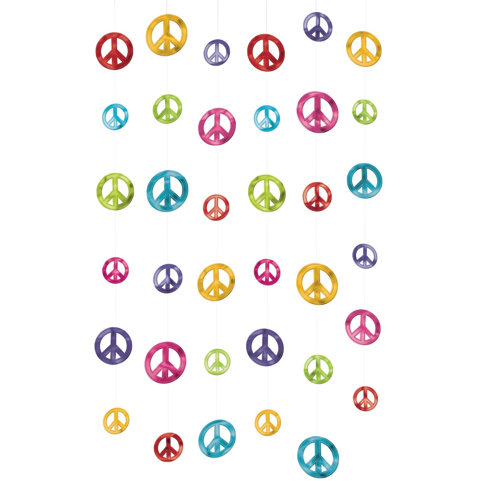 Feeling Groovy String Decoration - Discount Party Supplies