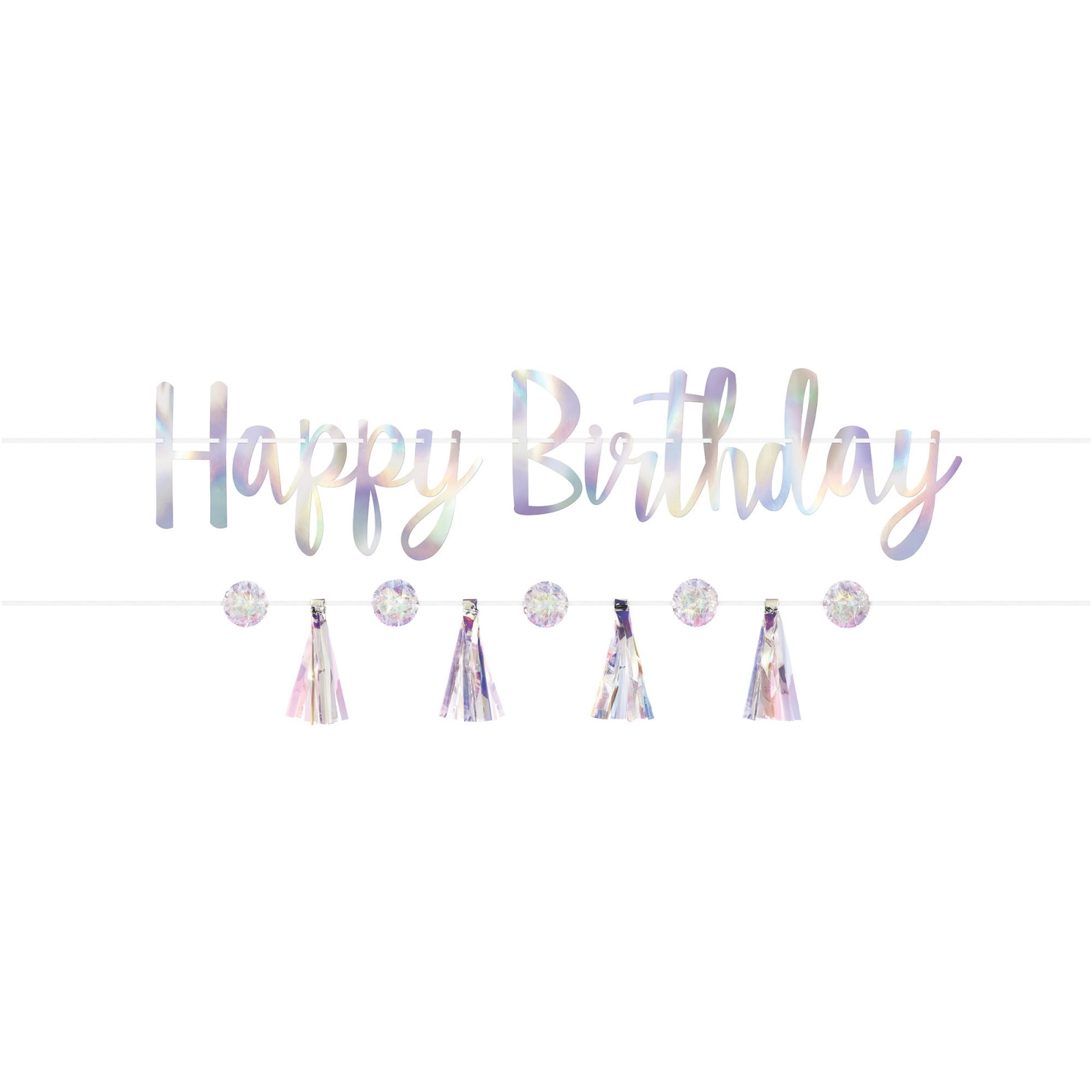 Luminous Birthday Banner Kit - Discount Party Supplies