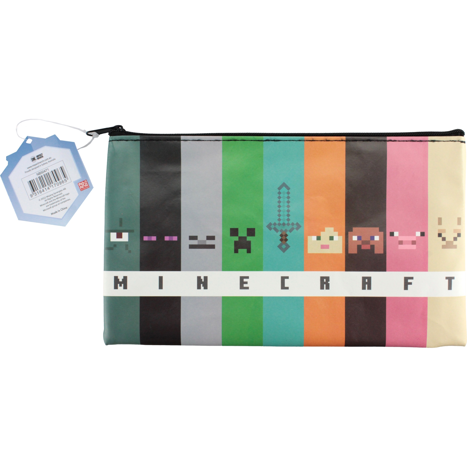 Minecraft Named Pencil Case | Minecraft | Boys and Girls Birthday Party ...