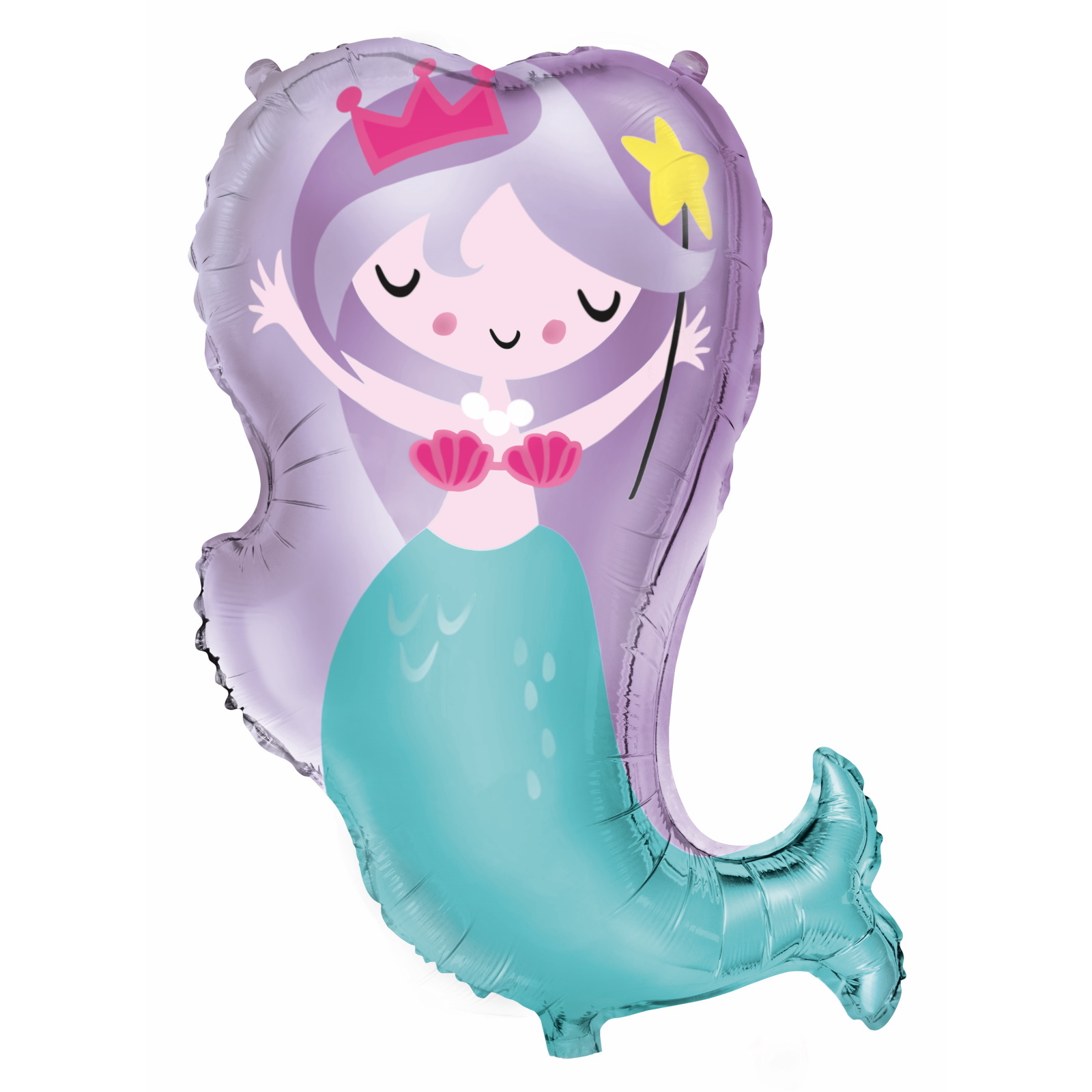 Mermaid Queen Supershape Helium Balloon 73cm | Mermaids | Girls ...
