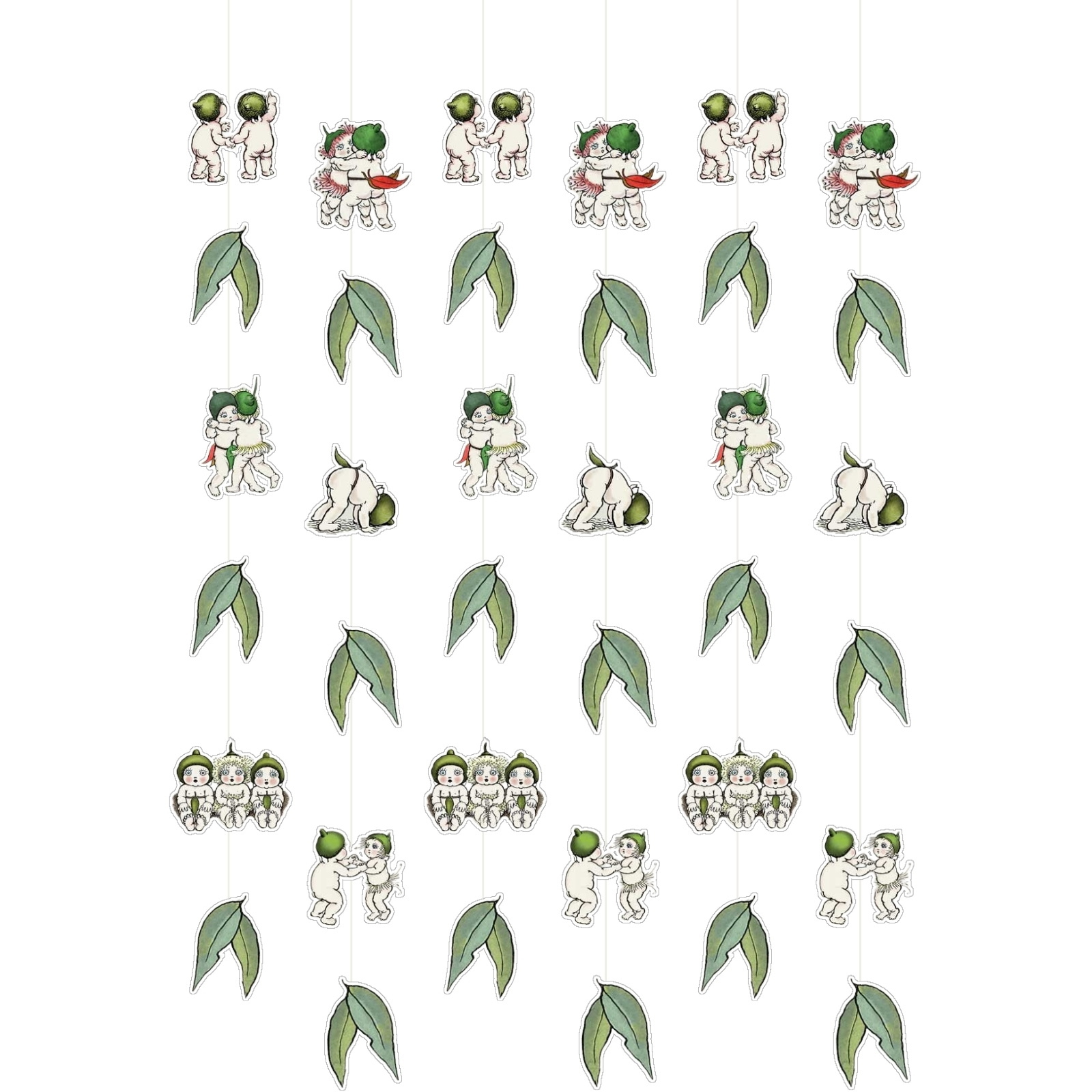 May Gibbs Gumnuts String Decorations (Pack of 6) - Discount Party Supplies