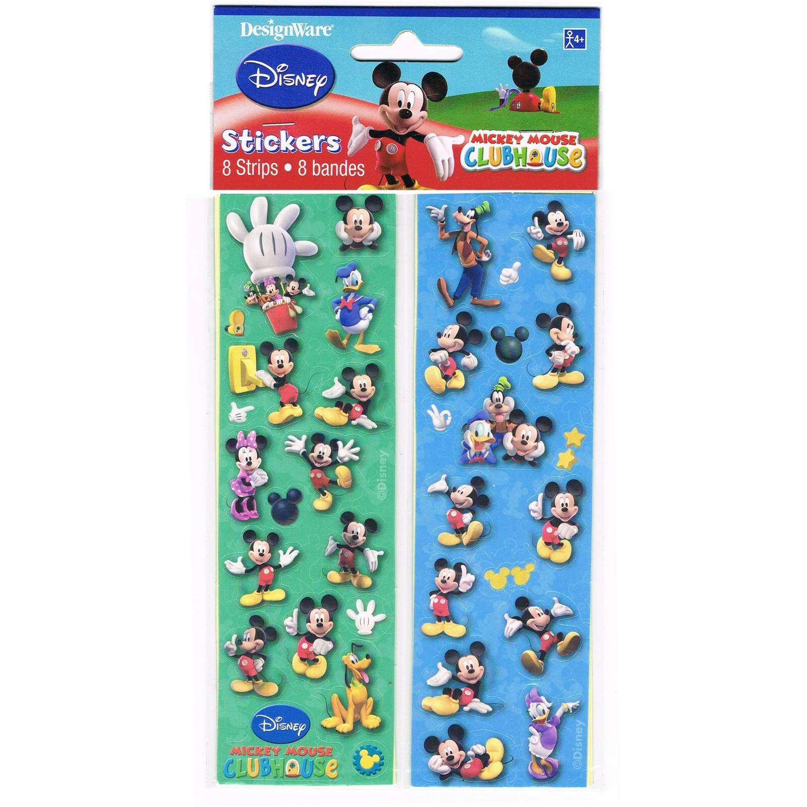 Mickey Mouse Stickers (8 Sheets) | Mickey Mouse | Boys Birthday Party ...