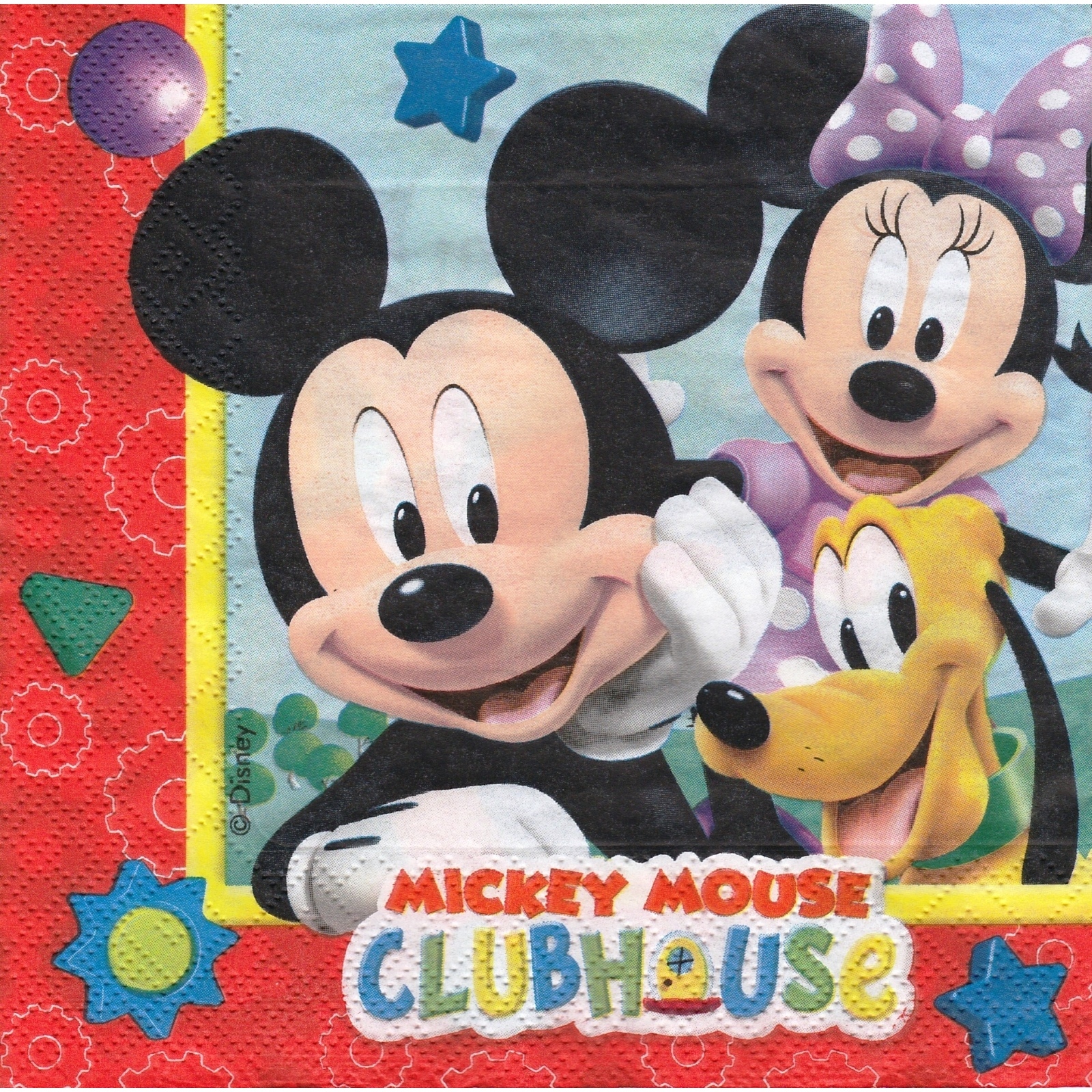 Mickey Mouse Clubhouse Large Napkins / Serviettes (Pack of 20 ...