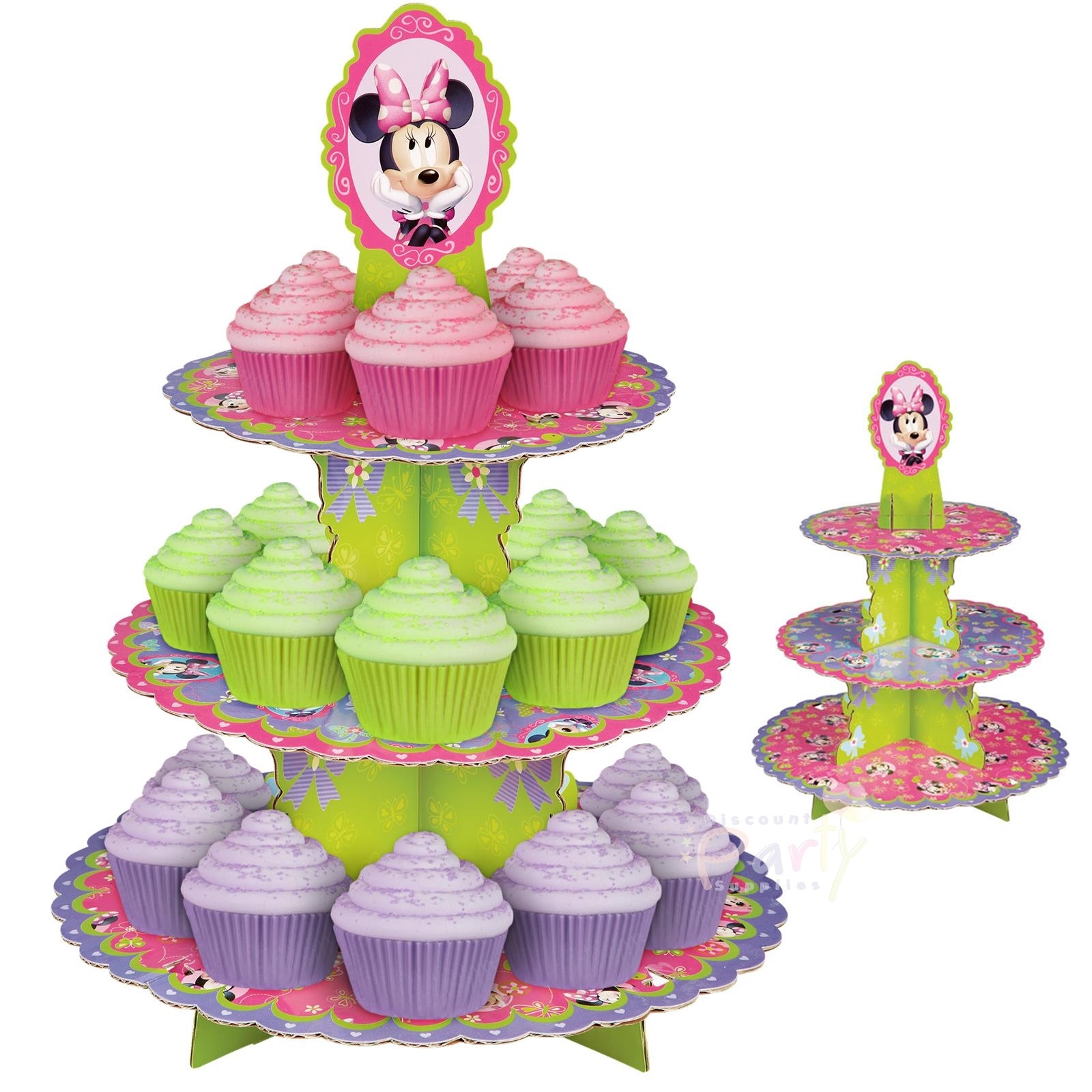 Minnie Mouse Cupcake Stand [MINCASK04] - Discount Party Supplies