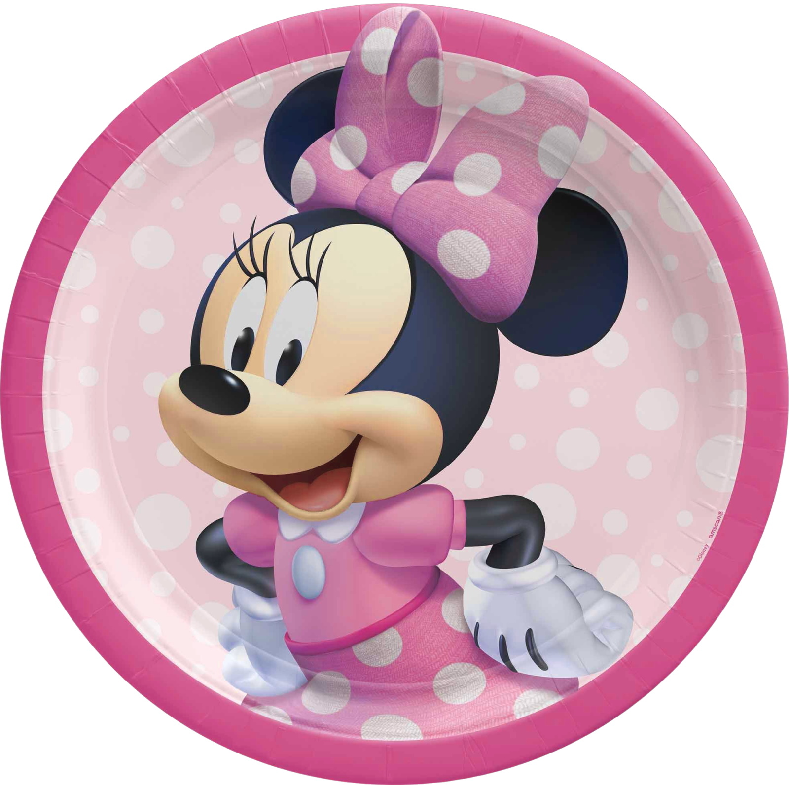 Minnie Mouse Forever Large Paper Plates (Pack of 8) | Minnie Mouse ...