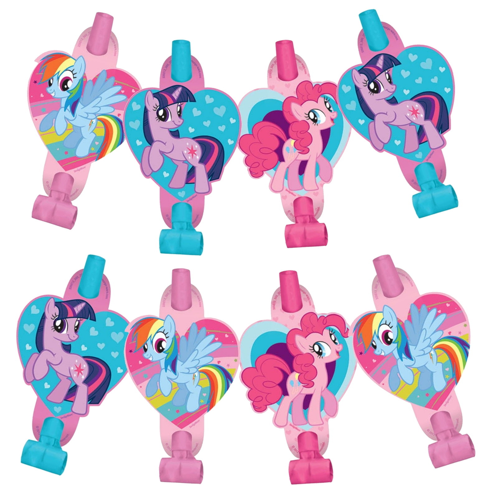 My Little Pony Friendship Party Blowers (Pack of 8) - Discount Party ...