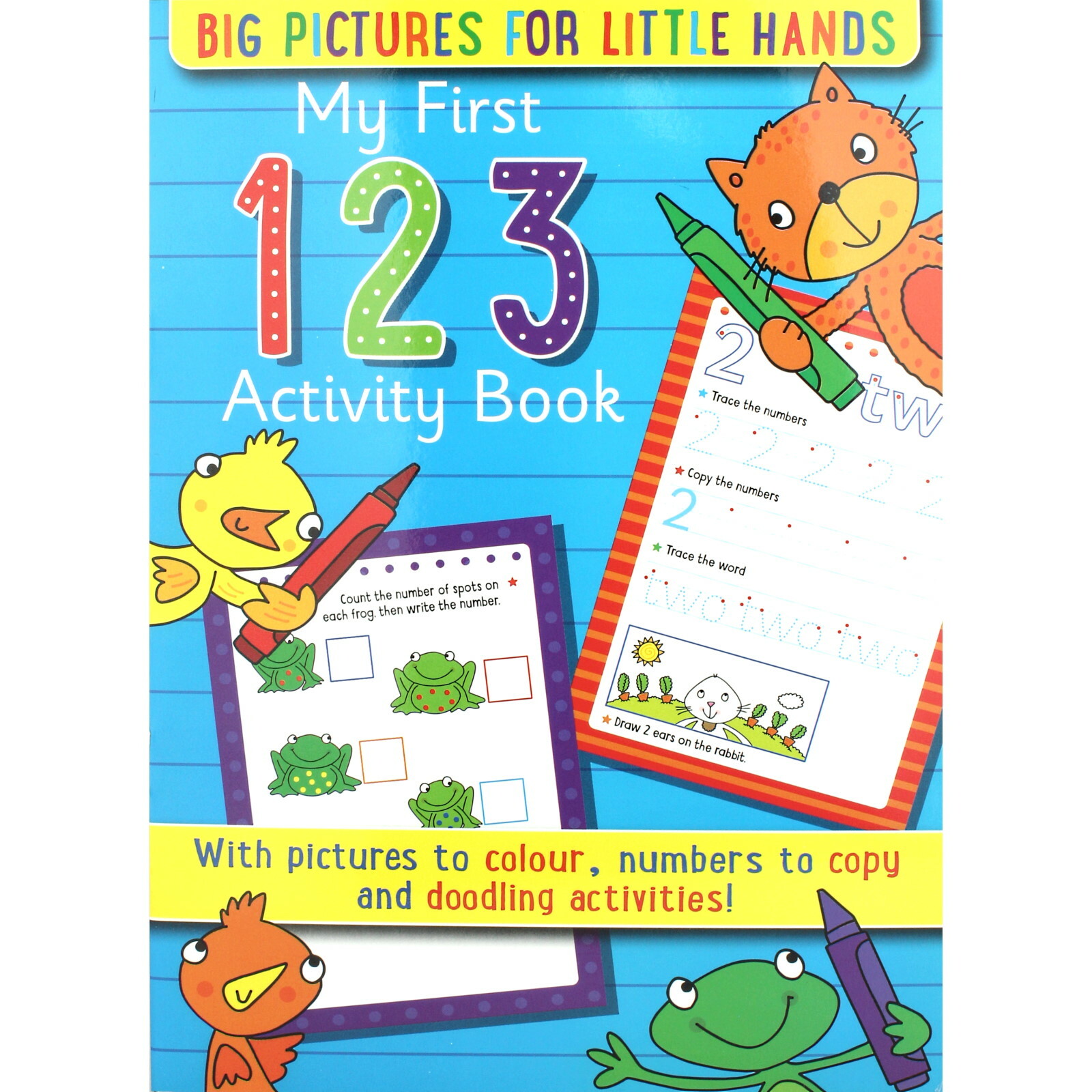 My First 123 Activity Book - Discount Party Supplies