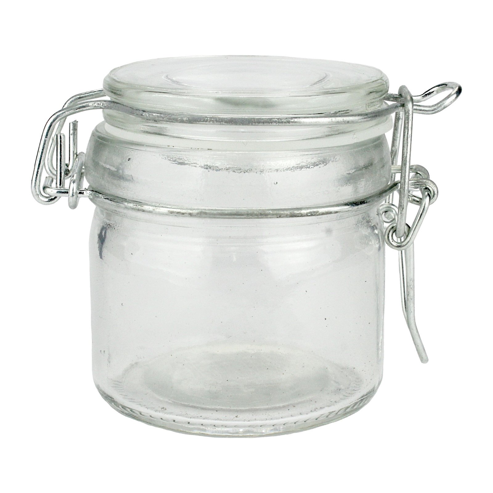 Mini Glass Clip Lock Jar 100ml - Discount Party Supplies